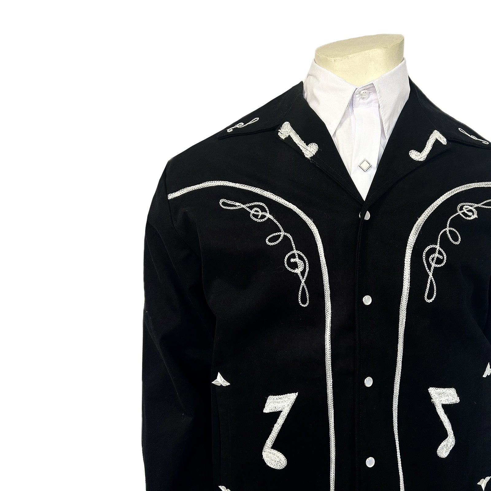 Rockmount Men's Classic Music Motif Bolero Jacket