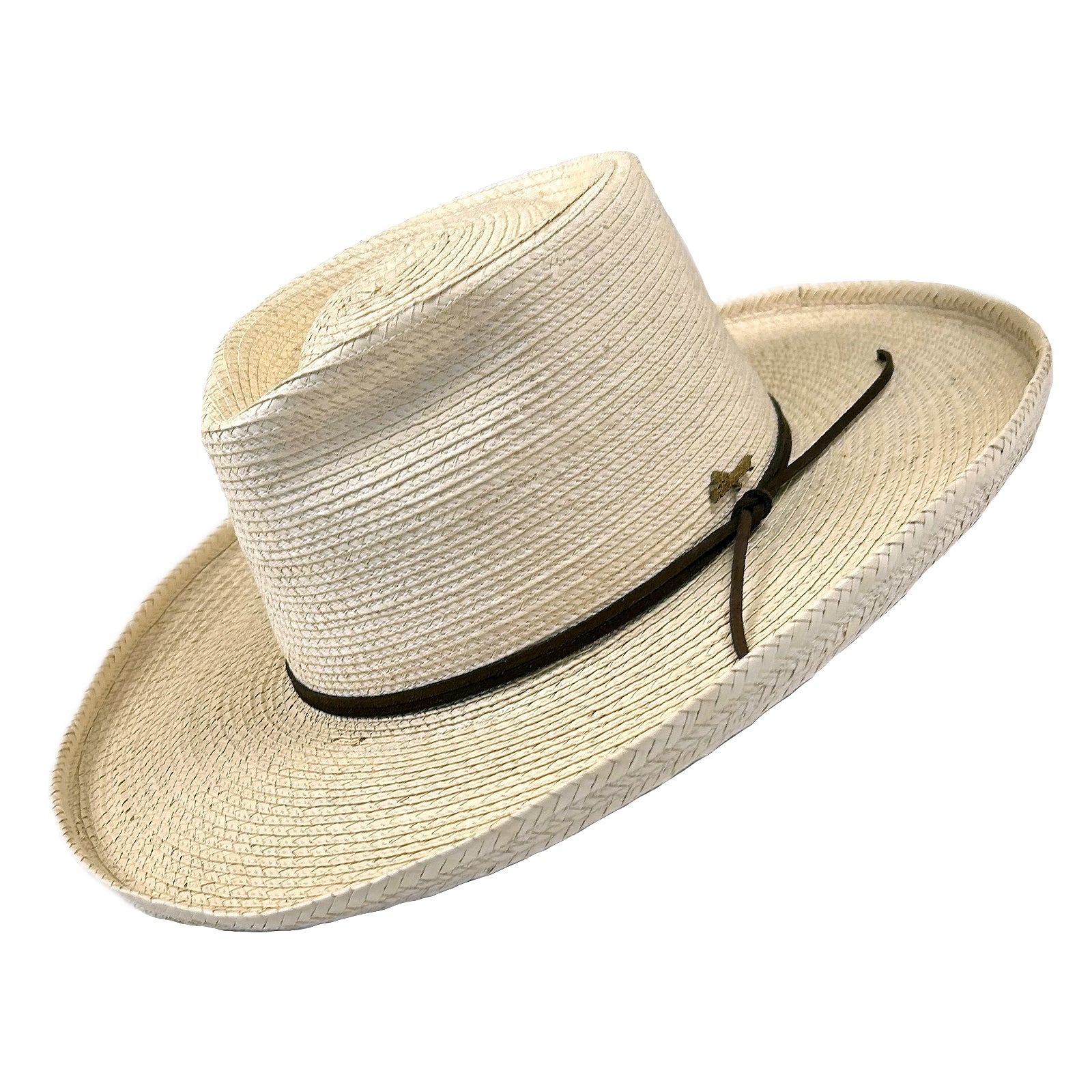 Rockmount Fine Palm Leaf Straw Western Hat