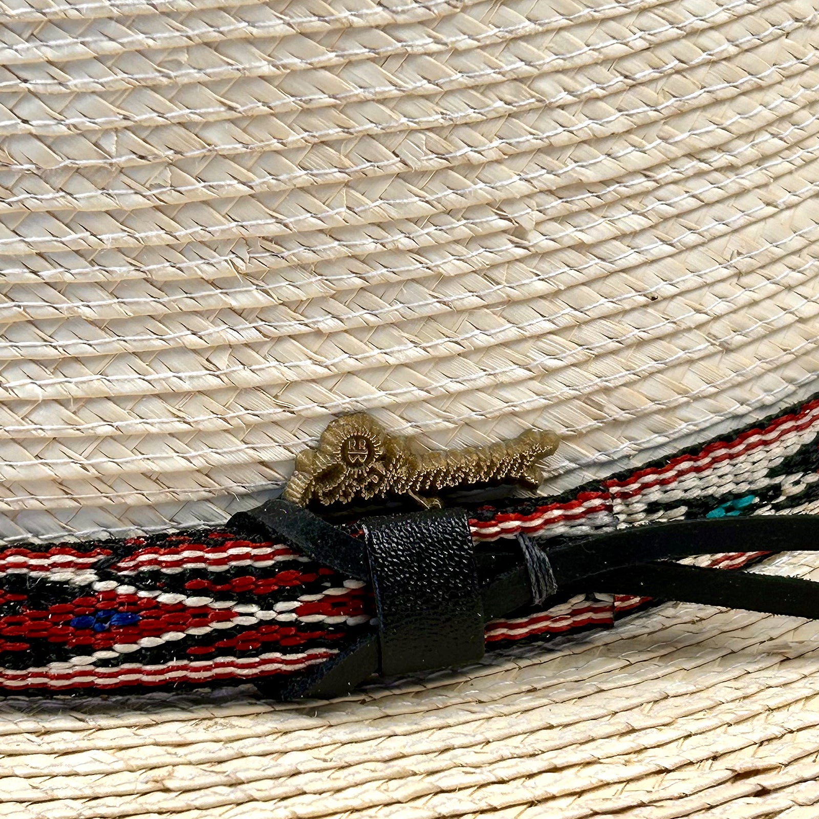 Rockmount Palm Straw Big Gus Western Hat