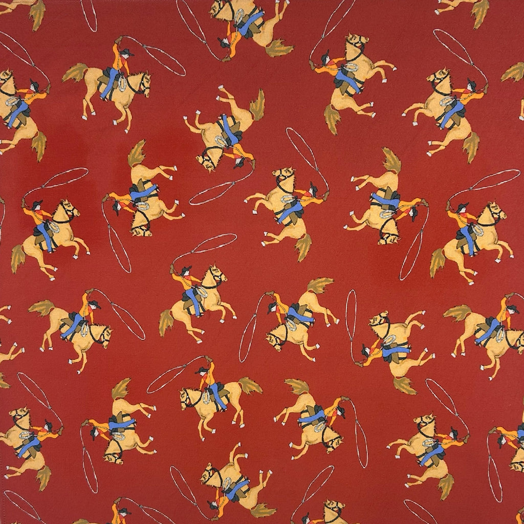 Rockmount Red Ropers Western Cotton Bandana