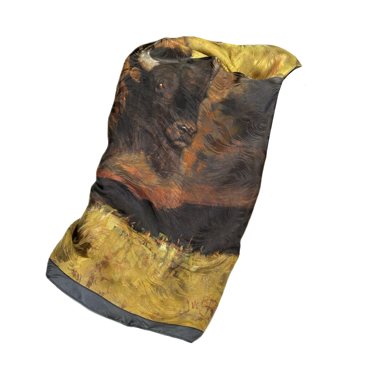 Rockmount Limited-Edition Nothing But Buffalo Scarf by Jeff Segler