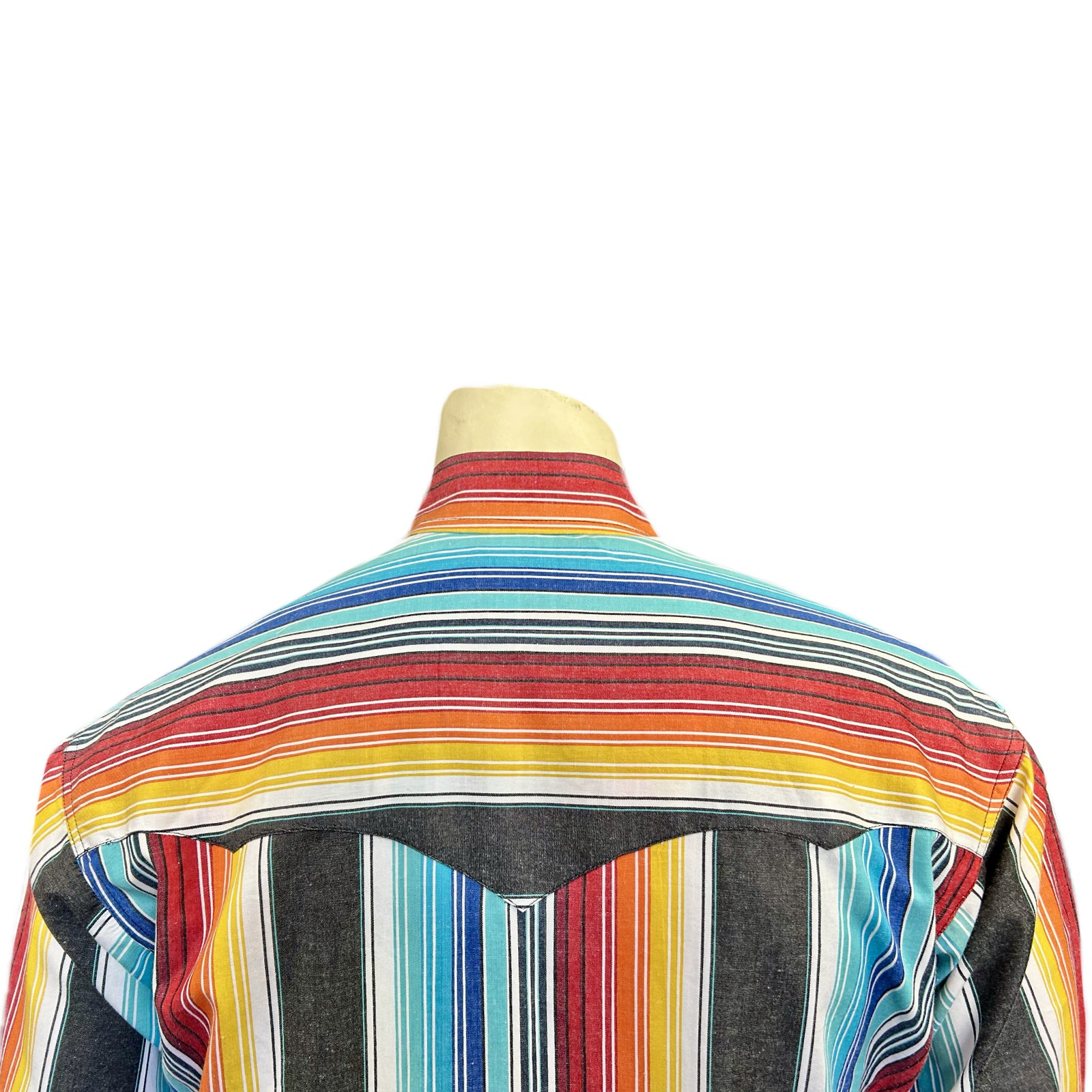Men's Vintage Serape Stripe Western Shirt – Rockmount Men's Vintage Serape Stripe Western Shirt – Rockmount