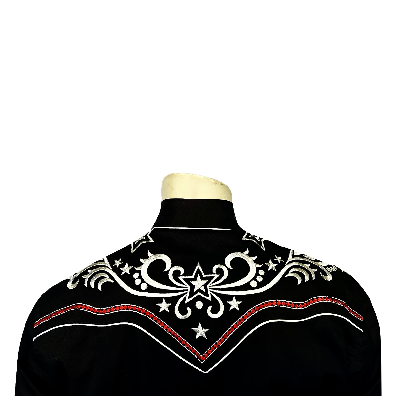 Rockmount Men’s Star & Scroll Embroidered Western Shirt
