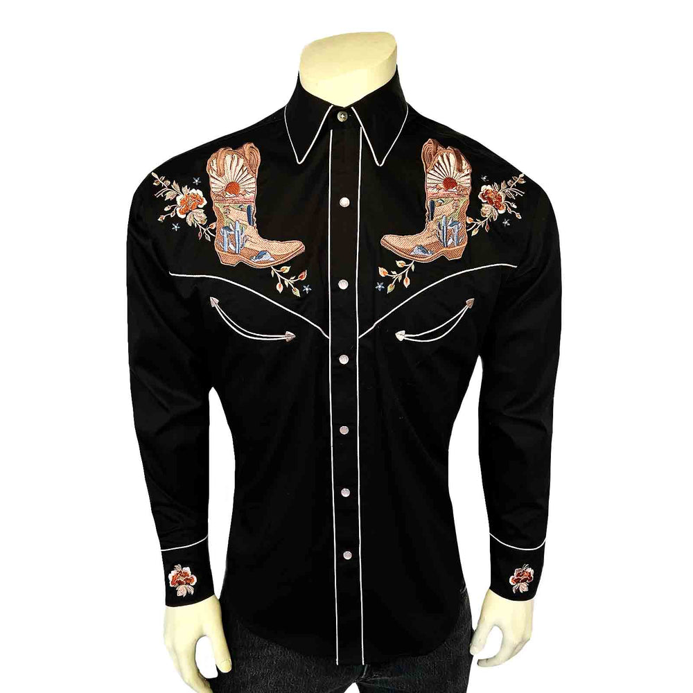 Men's Embroidered Western Shirts – Rockmount