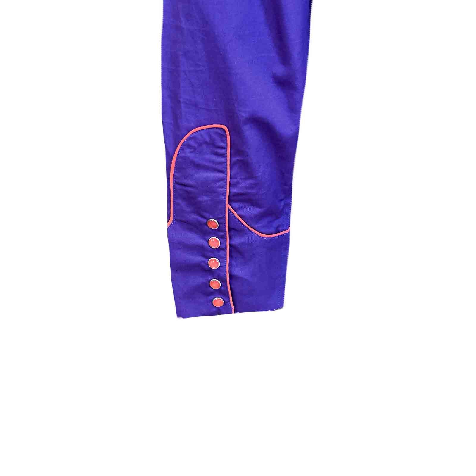 Women's Vintage Purple Floral Bouquet Embroidered Western Shirt – Rockmount